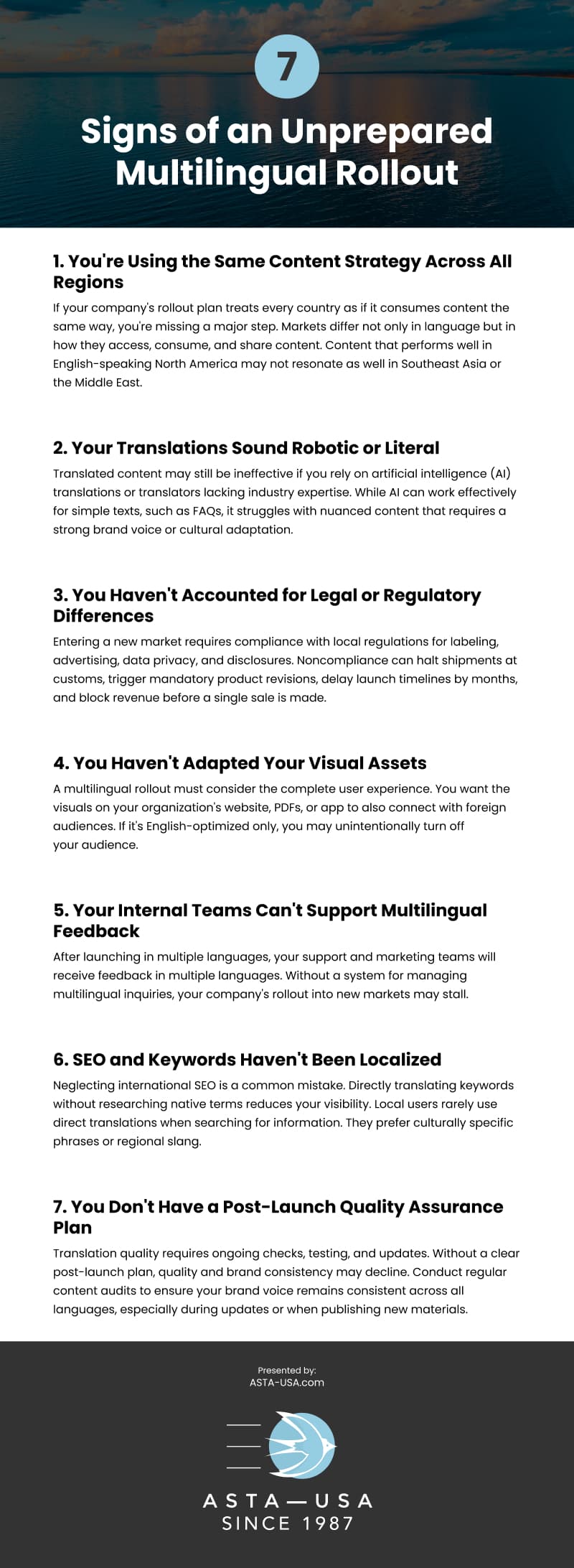 7 Signs Your Multilingual Rollout Isn't Market-Ready